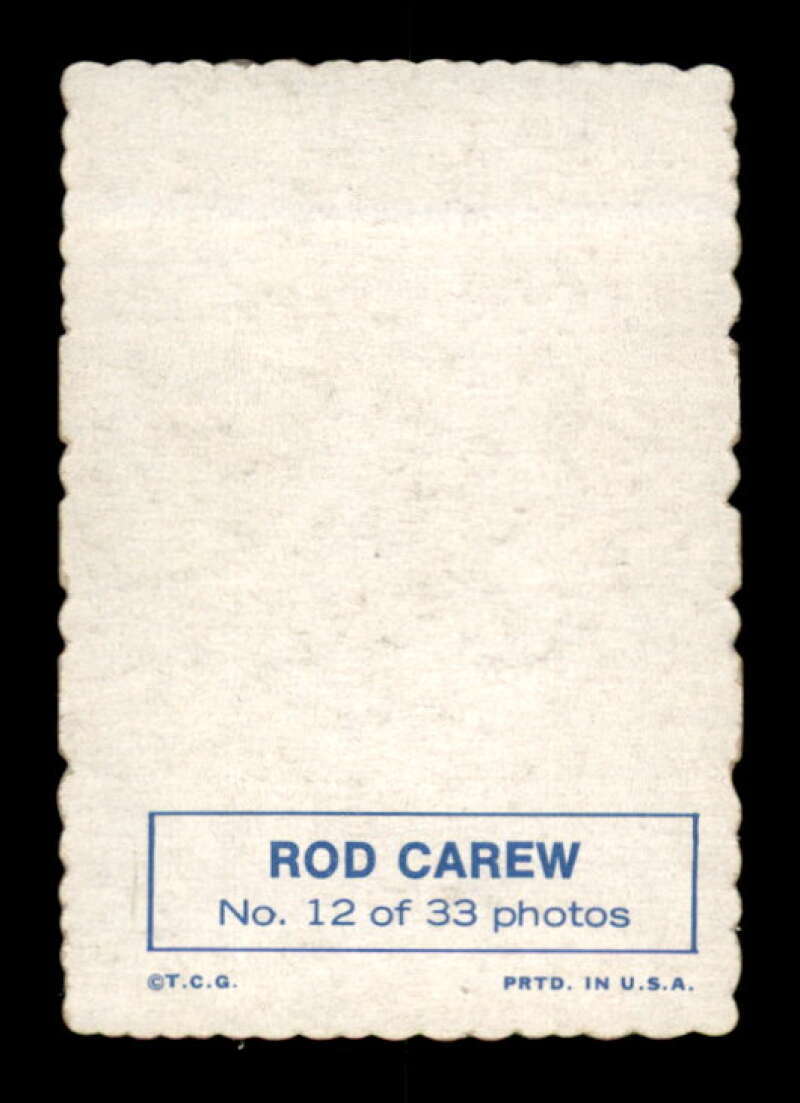 1969 Topps Deckle Edge #12 Rod Carew VG/VGEX Twins 552960 | eBay