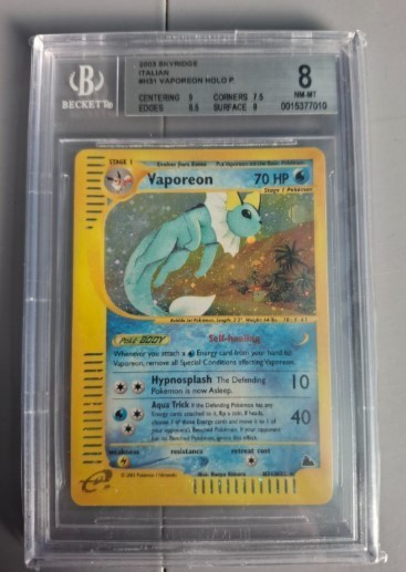 Houndoom Aquapolis Holo + Vaporeon Skyridge holo | eBay