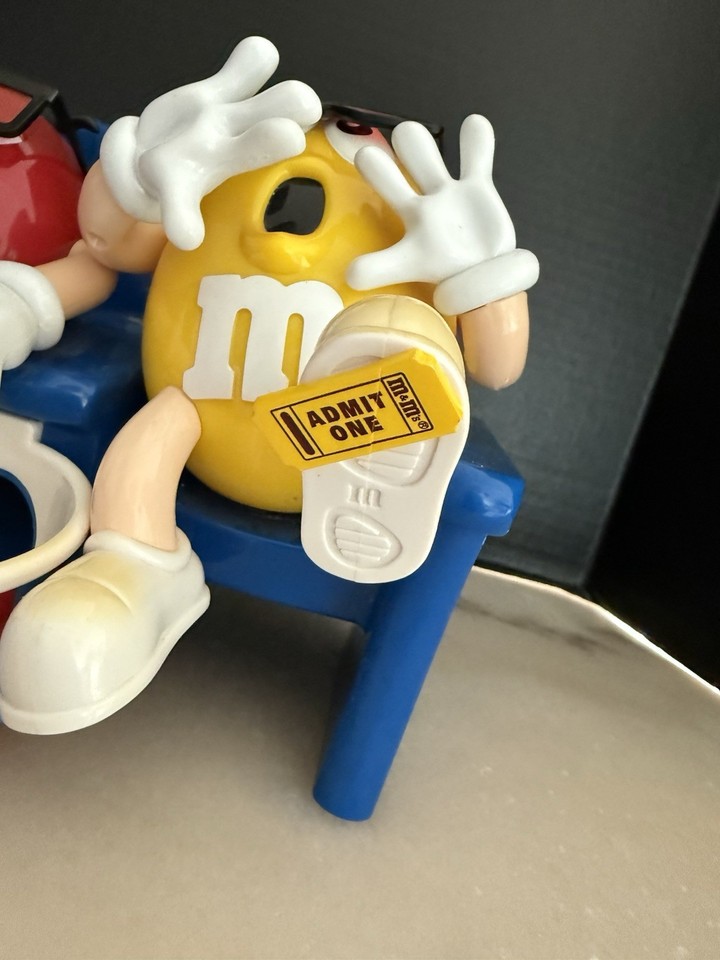 Vintage M&M's At the Movies 3D Glasses Candy Dispenser Red & Yellow | eBay