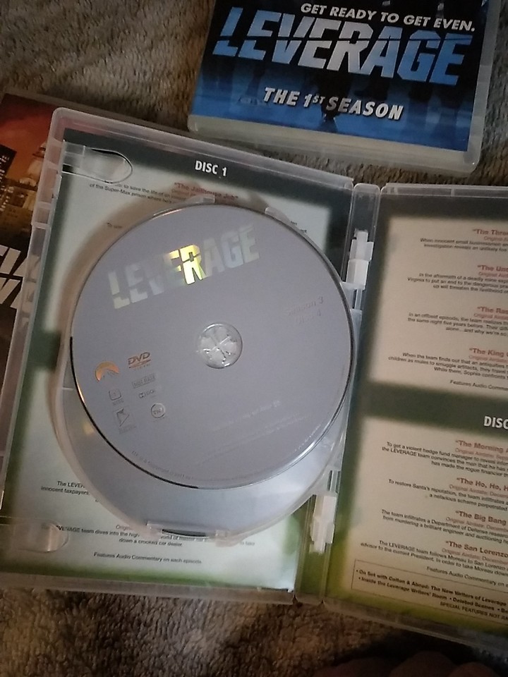 Leverage Seasons 1-3 (DVD) 2009 - Timothy Hutton | eBay