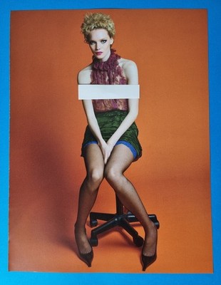 High Heels Magazine Print AD Pretty Model Fashion Footwear Tights Legs ...