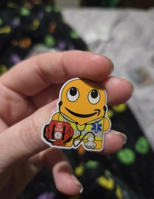 LIT1 AFM Fire Squad Safety AED Arkansas Employee Amazon Pin | eBay