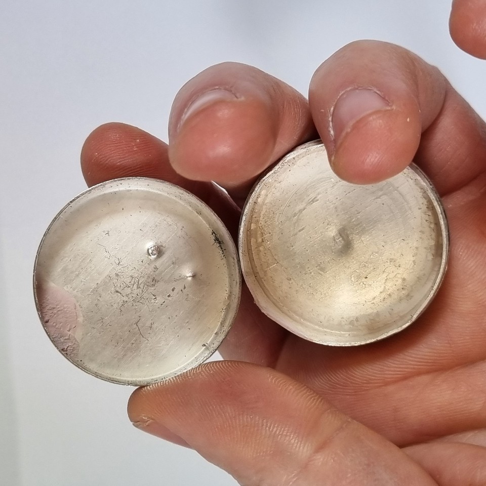 Egyptian Solid Silver Pill Trinket Box Decorated With Hieroglyphics 3 ...