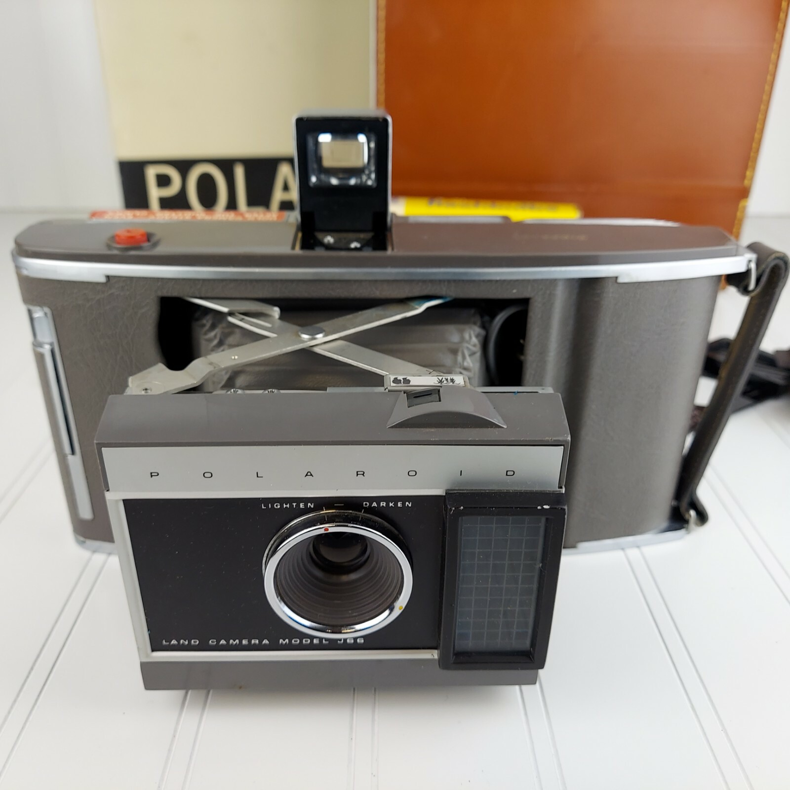 Polaroid Model J66 Electric Eye Land Camera Kit, Complete, Original Box ...