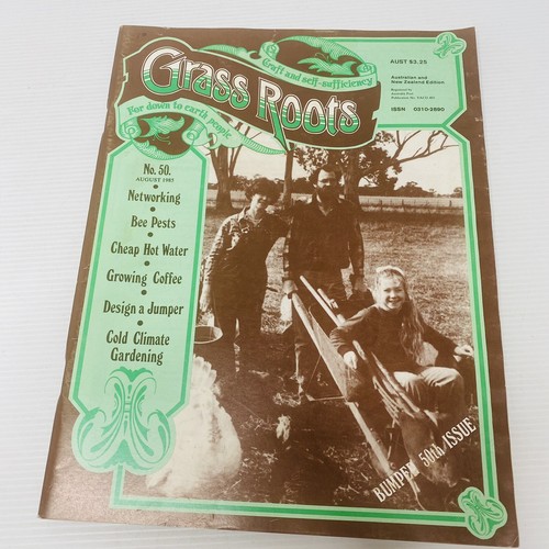 VINTAGE - GRASS ROOTS MAGAZINE FAMILY BOOK - 1981 - Issue No. 50 ...