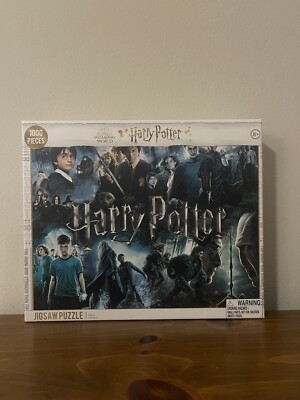 New Harry Potter Wizarding World 1000 Piece Jigsaw Puzzle Character ...