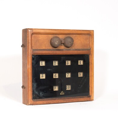 C. 1900 Edwards 1872 Semaphore Annunciator * Antique Fire Alarm ...