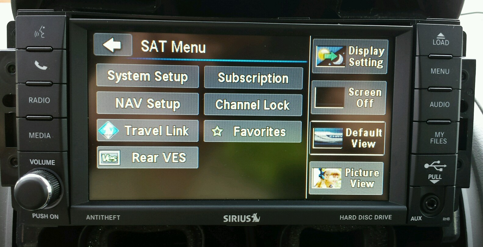 08-10 JEEP COMMANDER MYGIG RHB 430N GPS NAVIGATION LOW SPD. SIRIUS GPS ...
