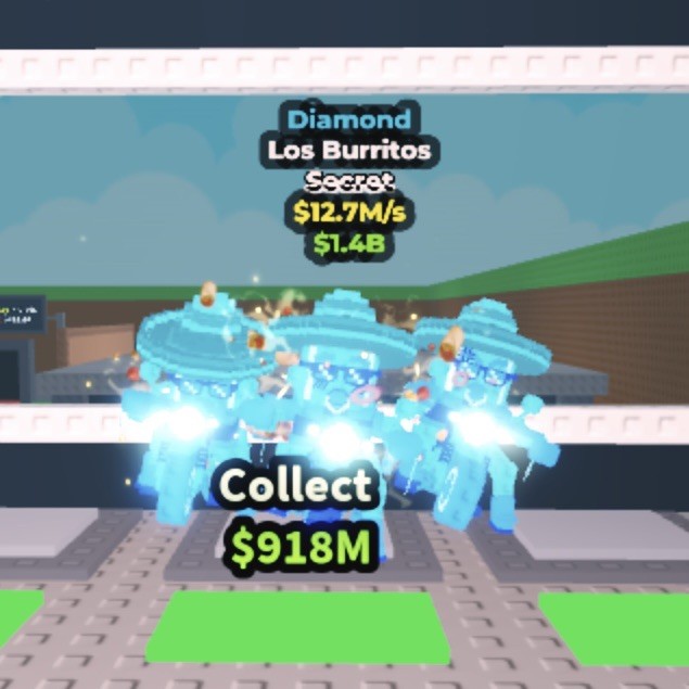 Diamond Los Burritos | Roblox Steal a Brainrot Game Item Secret ...
