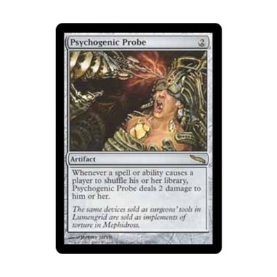 WOTC MtG Mirrodin Psychogenic Probe (R) (Foil) NM | eBay