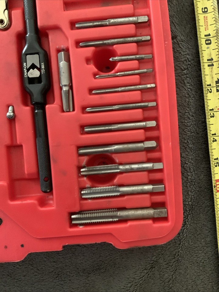 Snap On Tdtdm500a, Tap And Die Set, Missing Couple Pieces….see Pics… | eBay