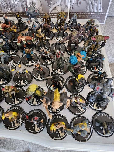 WizKids Mage Knight LOT OF 139 Mixed Figures Vintage Wiz Kids Toys Mini ...