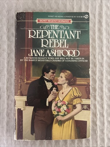 Vintage Signet Regency Romance-Jane Ashford-The Repentant Rebel-1984 | eBay