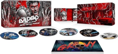 The Evil Dead Groovy Collection 4K UHD + Blu-ray (11-Disc Set ...