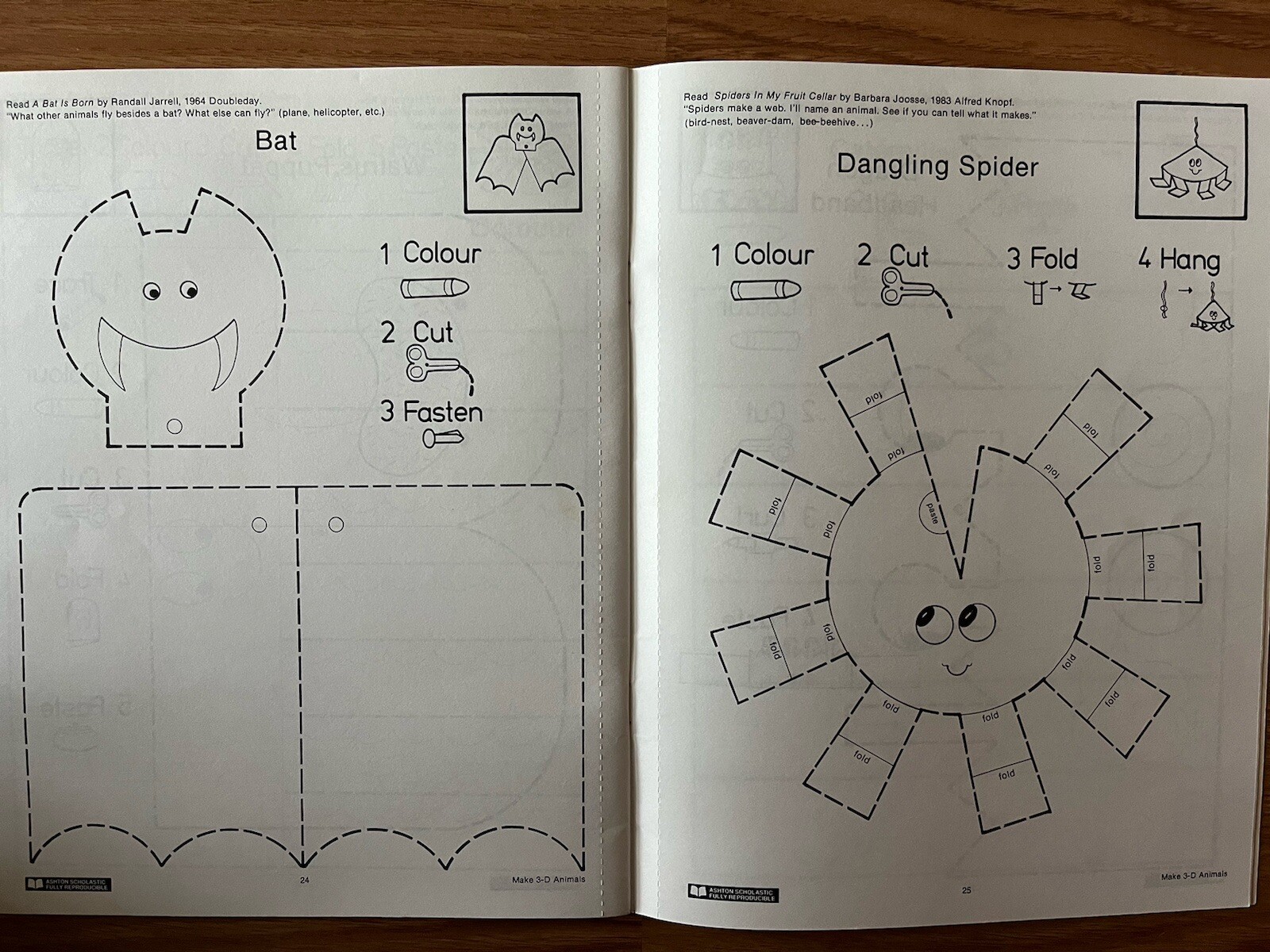 How To Make Three Dimensional Animals Joy Evans And Jo Ellen Moore | eBay