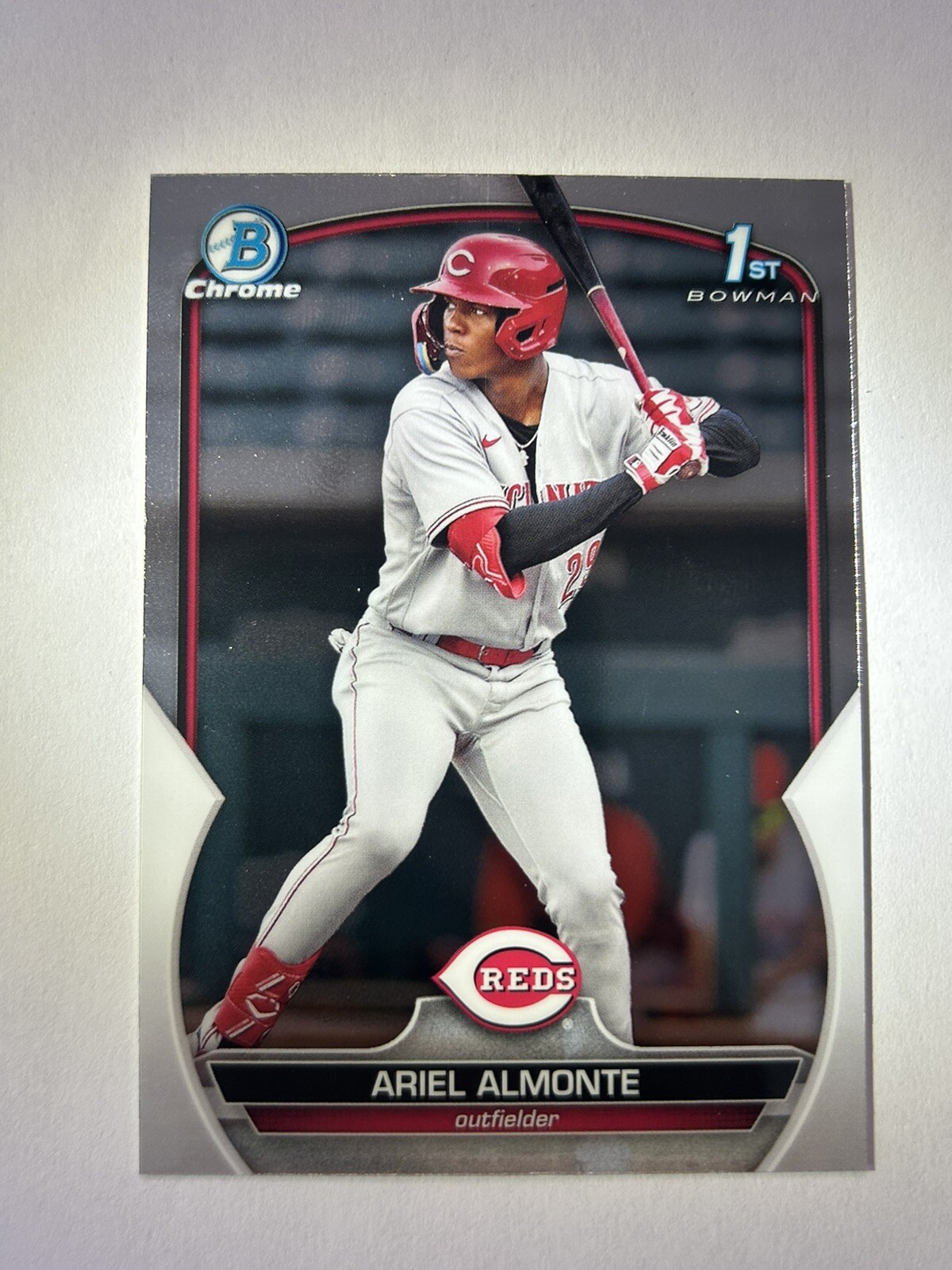 2023 Bowman Chrome Prospects BCP78 Ariel Almonte Cincinnati Reds | eBay