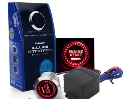 ENGINE START RED PUSH BUTTON SWITCH IGNITION FORD FALCON BF FG GT XT ...