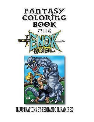 Fantasy Coloring Book Starring Enok the Prodigal by Fernando Ramirez ...