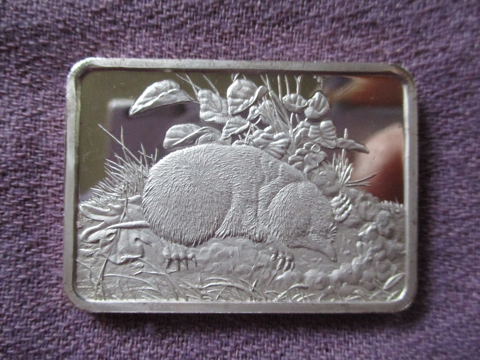 Eastern Mole- Hamilton Mint Rare #ed 1 Troy Oz. .999 Fine Silver Bar | eBay