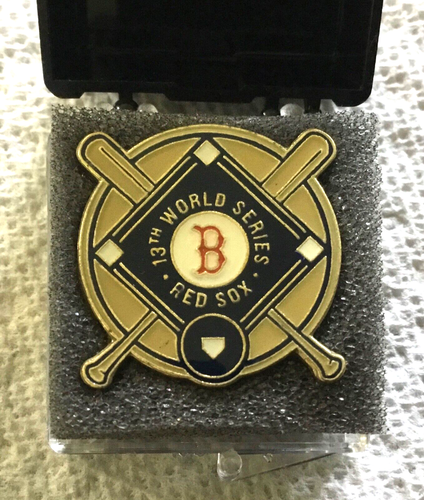 2018 BOSTON RED SOX WORLD SERIES PRESS PIN - IN ORIGINAL BOX - MINT | eBay