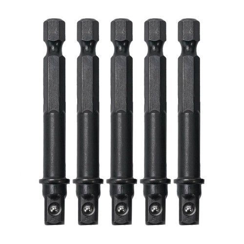 Useful Socket Adapter Driver Power Durable High Quality 5pcs 65mm Black ...