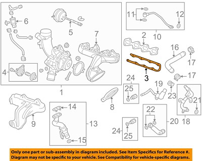 GM OEM 11-21 Cruze Limited Turbocharger Components-Turbocharger Washer ...