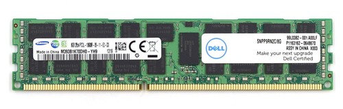 Samsung 8GB 2Rx4 PC3L-10600R-09-11-E2-D3 ECC REG Server Memory ...