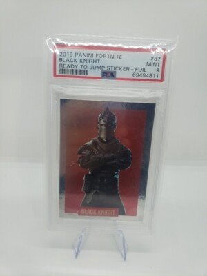2019 Fortnite Black Knight Sticker Psa 9 | eBay