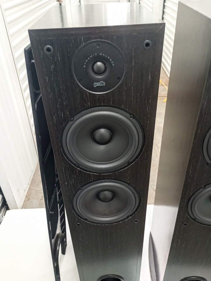 PAIR OF POLK AUDIO R50 TOWER SPEAKERS. | eBay