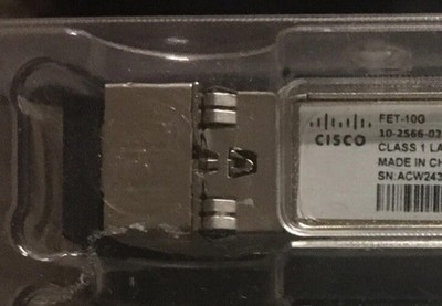 Cisco FET+ 10G Fabric Extender Transceiver 10-2502 SFP-10G | O977 | eBay