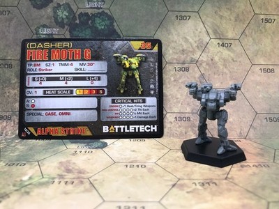 BattleTech Fire Moth/Dasher Light Mech - Alt Sculpt (CGL New Sculpt) | eBay