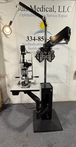 Reliance 7700 stand Haag Streit slit lamp wheelchair accessible | eBay