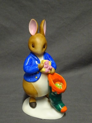2003 Peter Rabbit And Friends Figure A3369 Peter Rabbit With Christmas ...