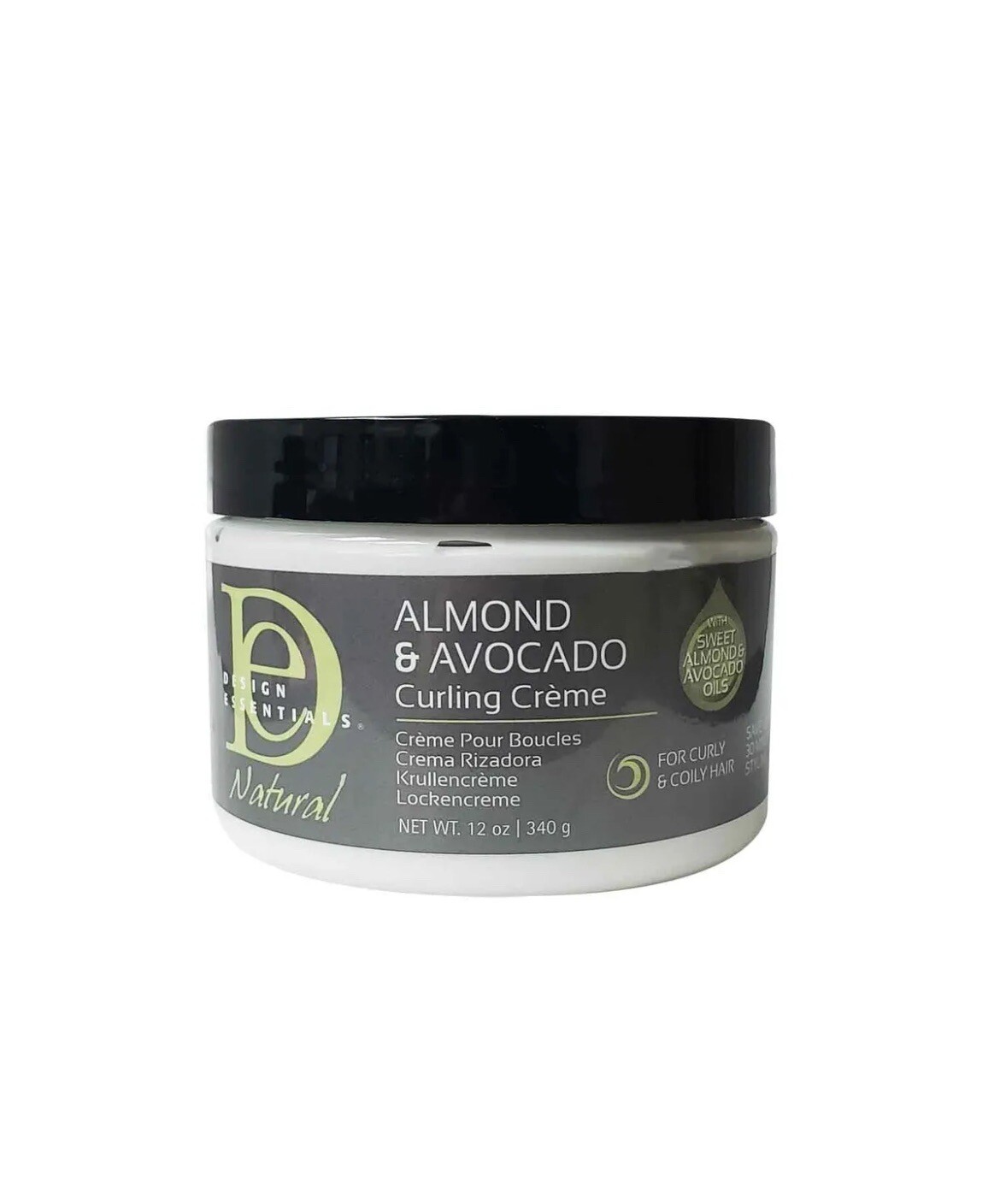 Design Essentials Natural Almond&Avocado Curling Creme 12Oz. Free ...