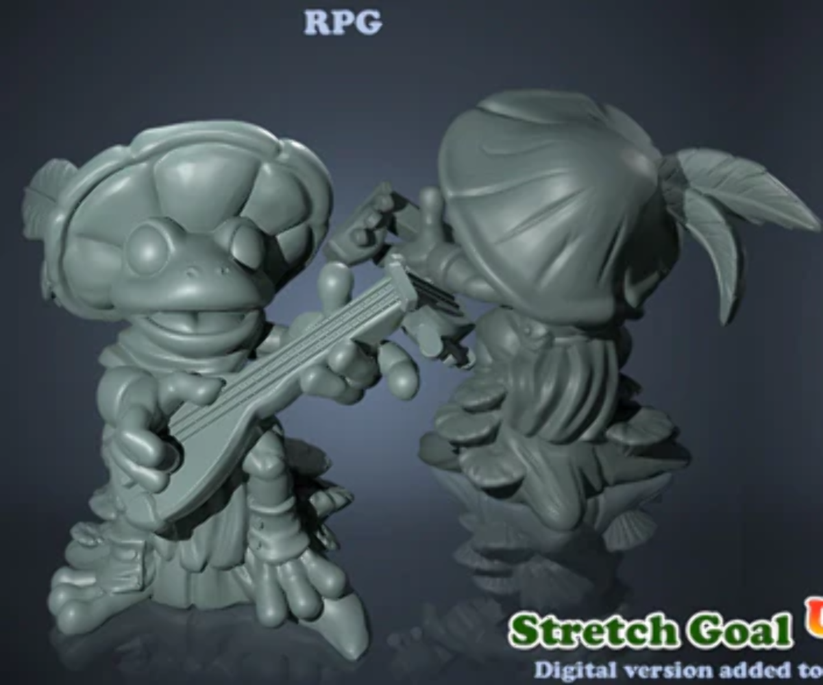 Frogfolk RPG Bard | eBay