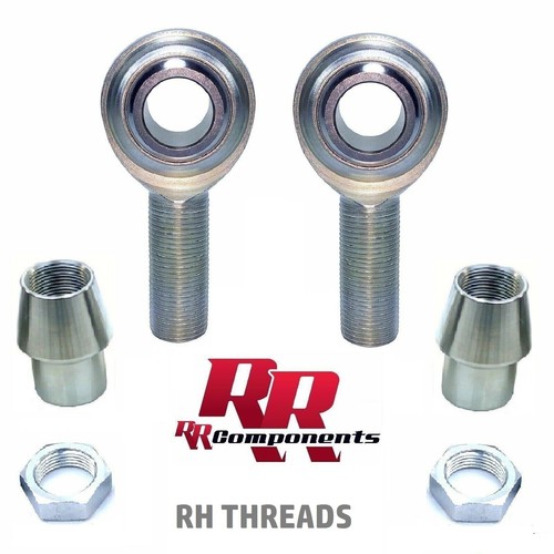 3/4-16 RH Thread x 3/4 Bore Pan Hard Rod Ends Heim Joints Fits 1-1/4 ID ...