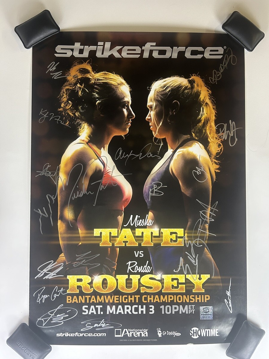 Poster Rousey Vs Tate 2