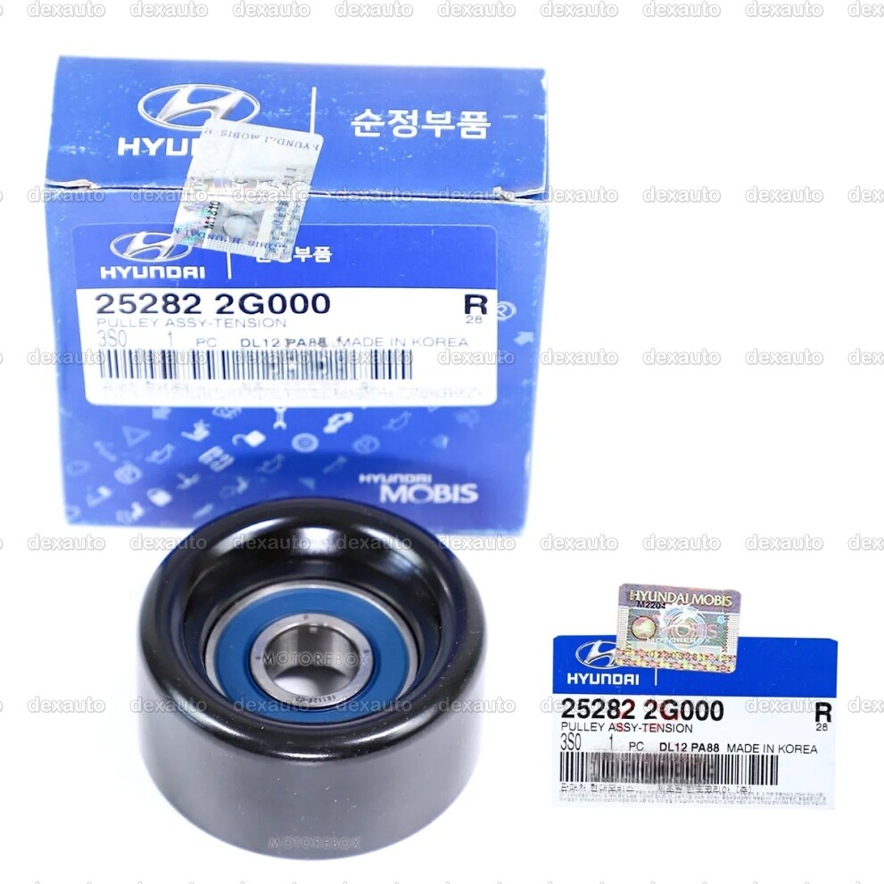 Belt Tensioner Pulley 252822G000 for Hyundai Tucson Santa Fe Sonata 10 ...