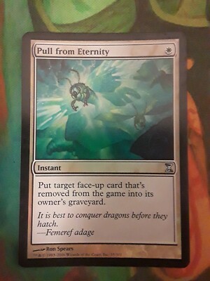 Foil Pull from Eternity Time Spiral Magic the Gathering mtg x1 | eBay