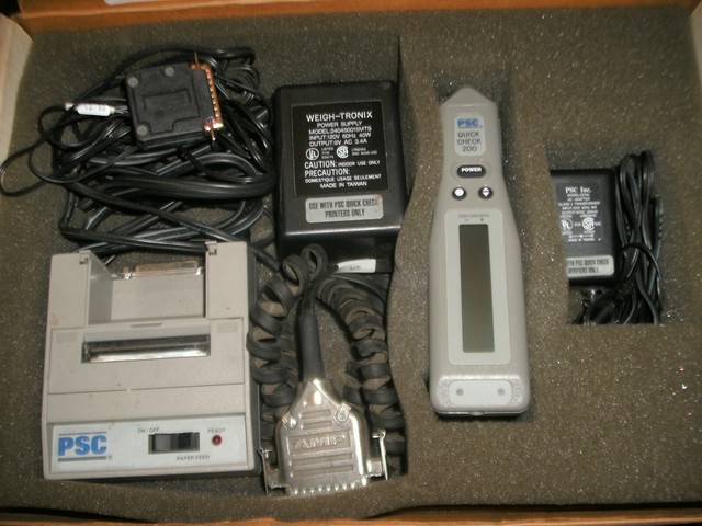 PSC Quick Check Qc-200 Barcode Verifier QC200 for sale online | eBay