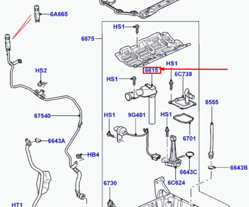 LAND ROVER DISCOVERY L462 Engine Oil Pump Inlet Tube LR013527 NEW ...