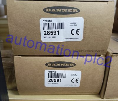 1PCS NEW Banner OTBVN6 28591 Photoelectric button sensor FedEx or DHL ...