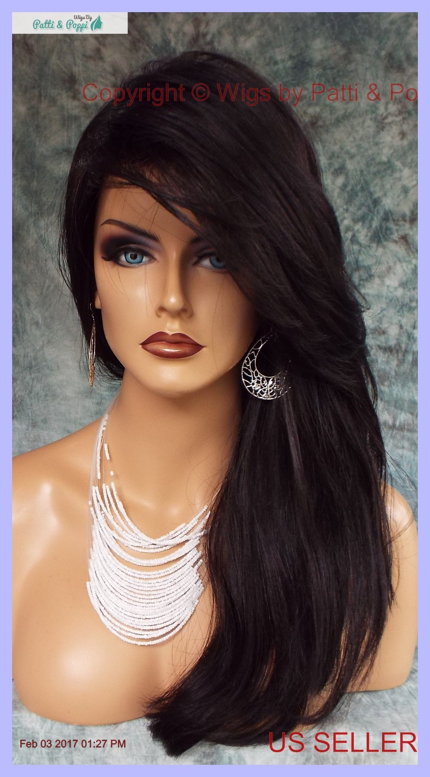 LONG DK BROWN DESIGNER WIG SOFT FLOWING CLASSIC SEXY LONG STYLE 2008 | eBay