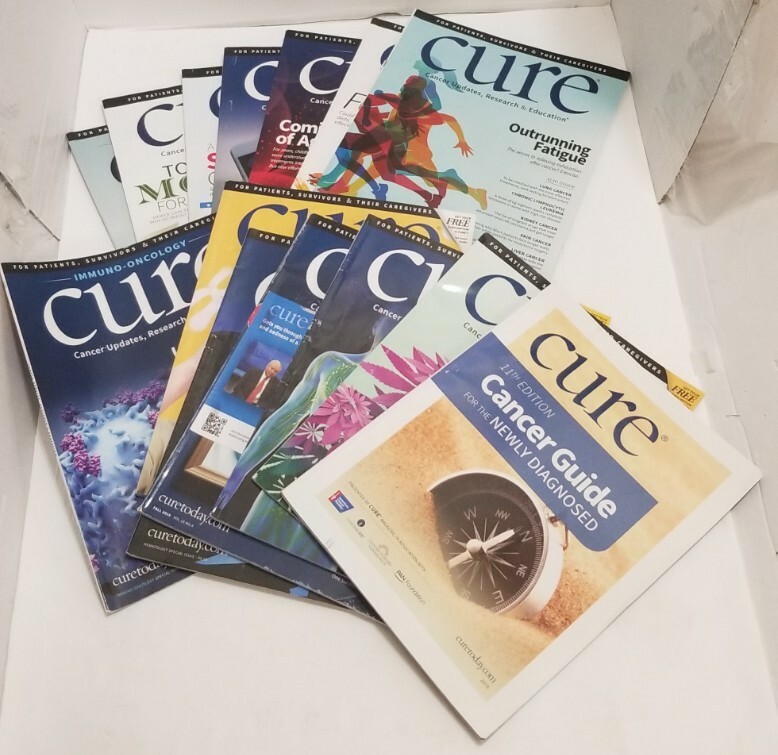 CURE 11th Edition Cancer Guide Newly Diagnosed 2018 Lot Of 14 Magazines ...