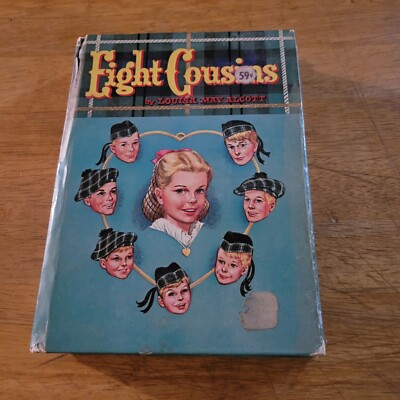 Eight Cousins Book by Louisa May Alcott (1955, Hardcover) Whitman ...