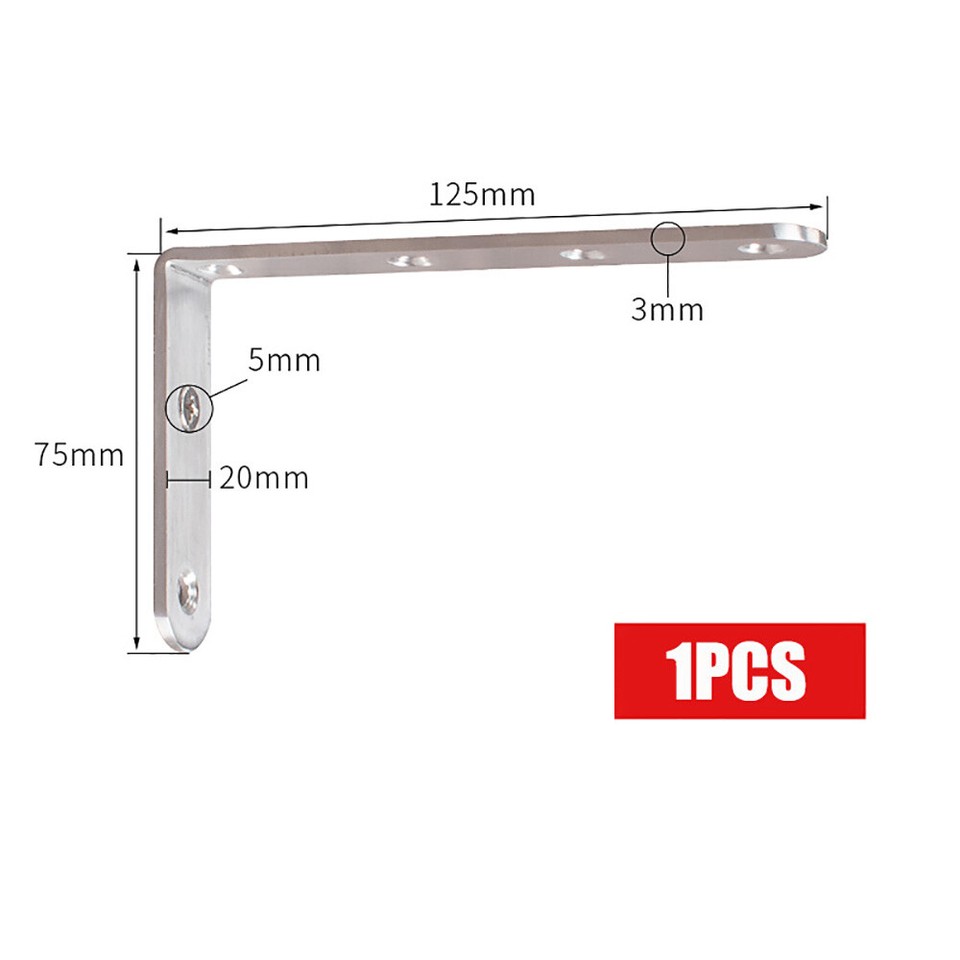 Corner Bracket Heavy Duty 90 Degree Right Angle Bracket L Shape Corner ...