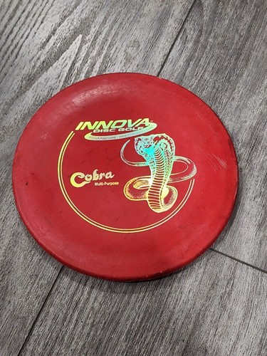 Vintage Innova Cobra Multi-Purpose Golf Disc 182g Frisbee SK Red Golf ...