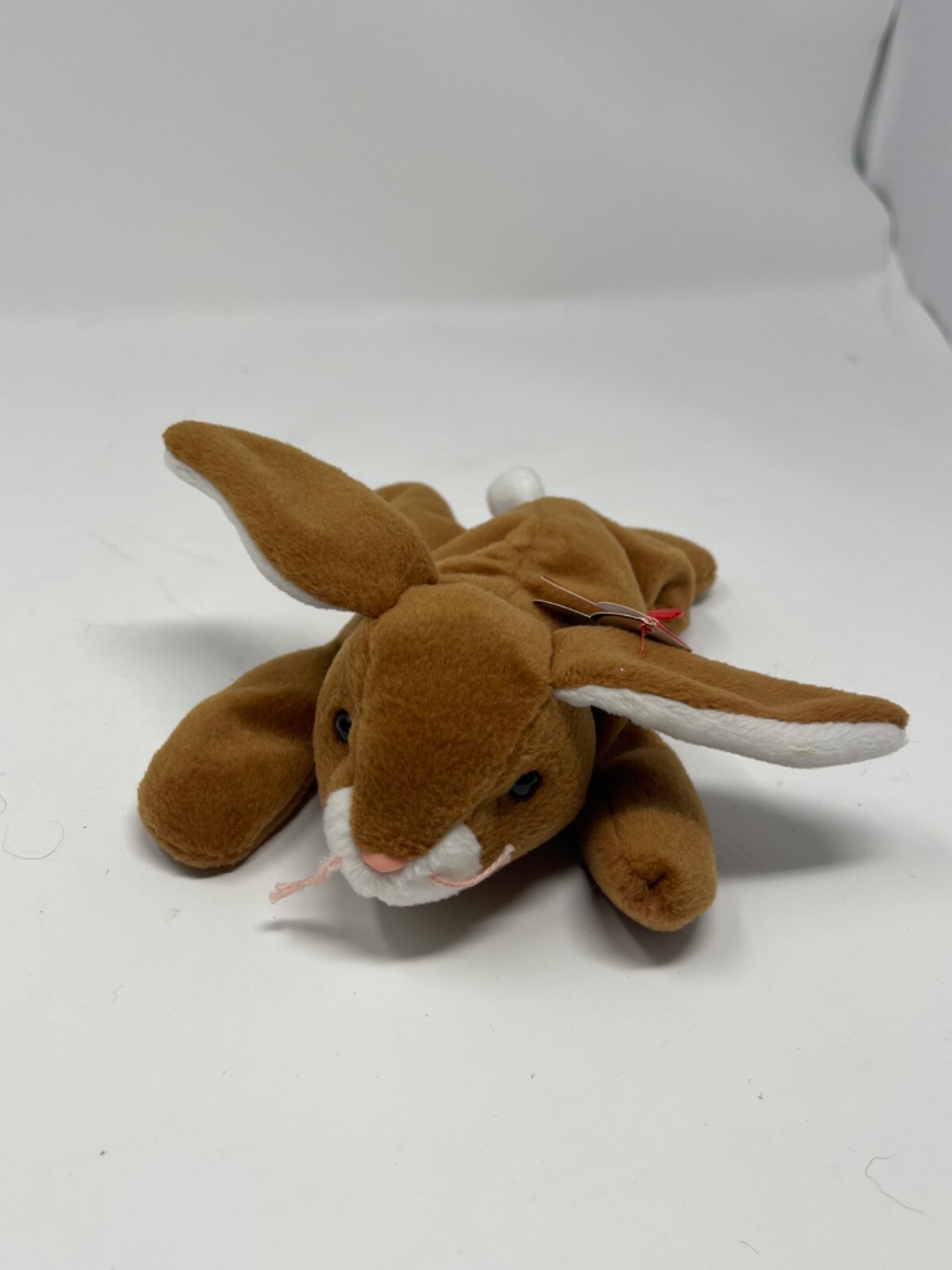 TY Original "Ears" Beanie Baby Bunny Rabbit 1995 PVC Pellets MINT ...