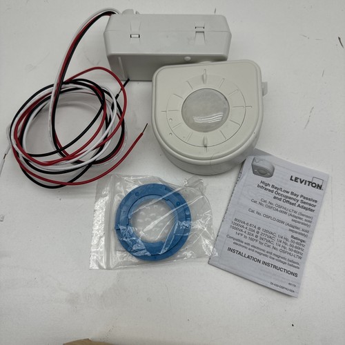 Leviton OSFHU-LTW Light Fixture-Mount PIR High Bay Infrared 360 ...
