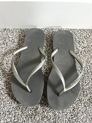 Havaianas Women's Slim Wonder Flip Flop Steel Gray US 7/8W EU 39/40 | eBay